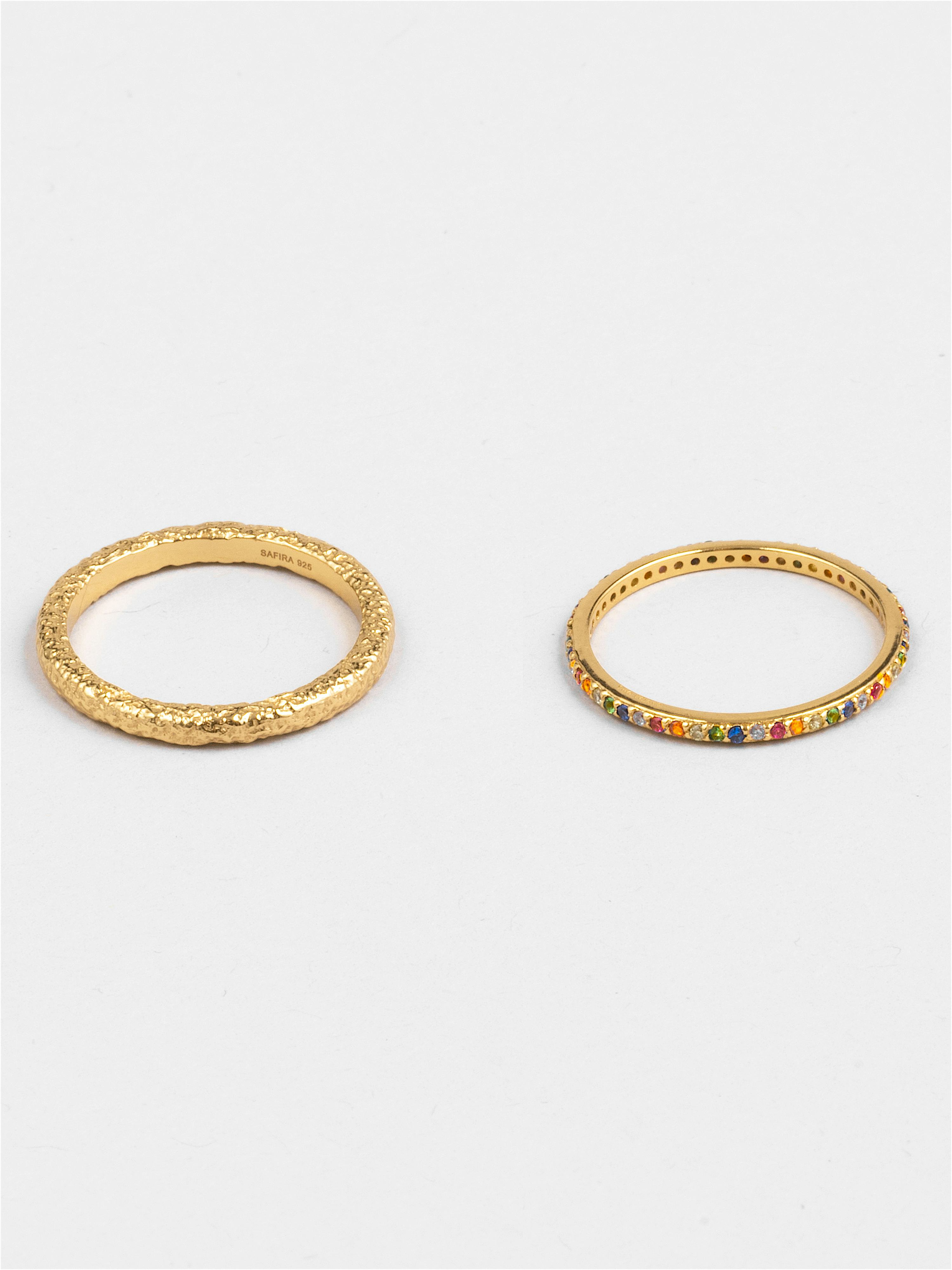 Guldringar | Guld ring | Svenskt designade smycken | SAFIRA | Safira